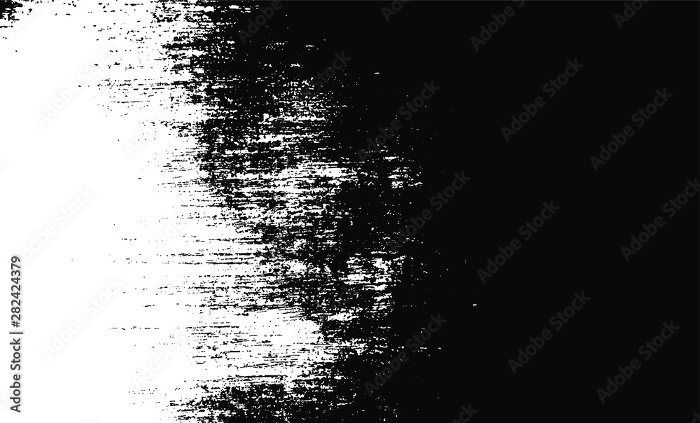 Uneven black and white texture vector. Distressed overlay texture ...
