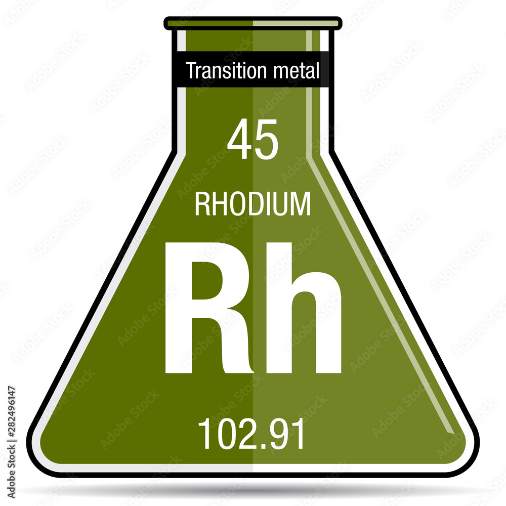 Rhodium Symbol