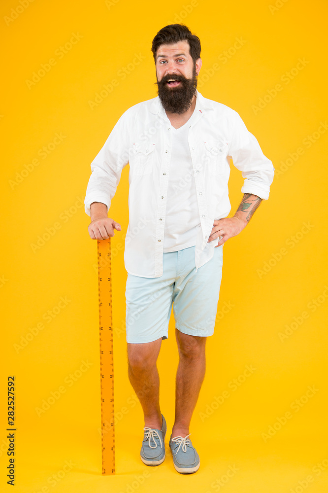 Actual size. School teacher. Small little big large. Does size really ...