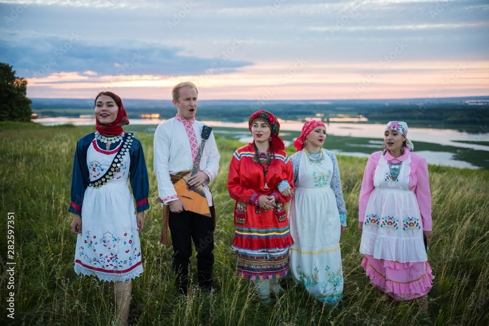 Traditional Russian People