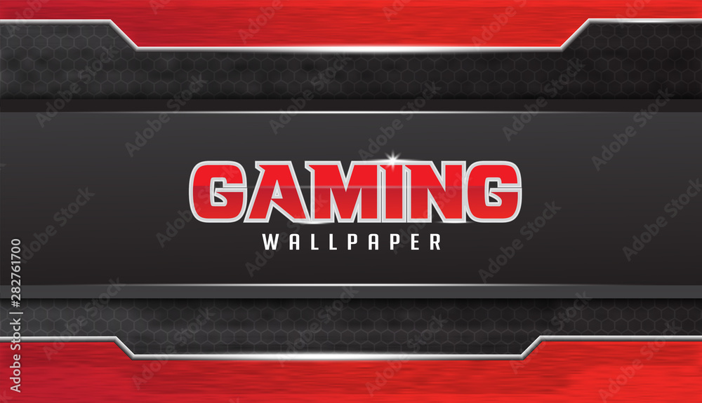 Abstract Gaming Wallpaper Vector Design With Grunge Effect Stock Vector ...