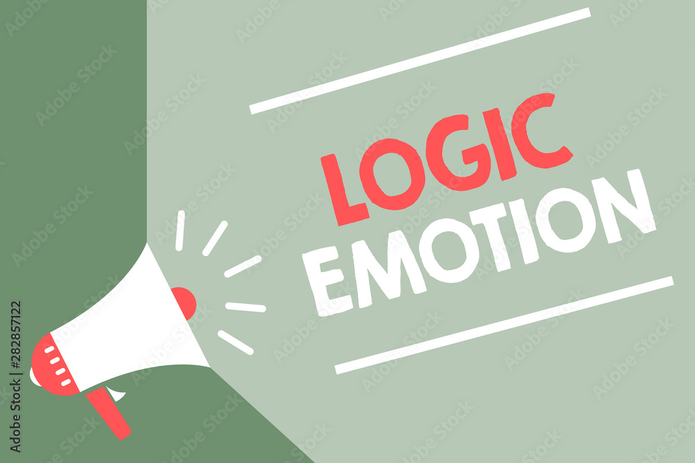 Handwriting text Logic Emotion. Concept meaning Unpleasant Feelings ... Handwriting text Logic Emotion. Concept meaning Unpleasant Feelings ...
