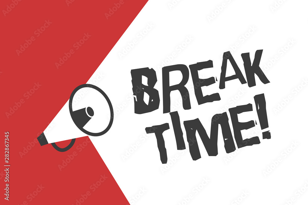 Break Time At Work Clipart