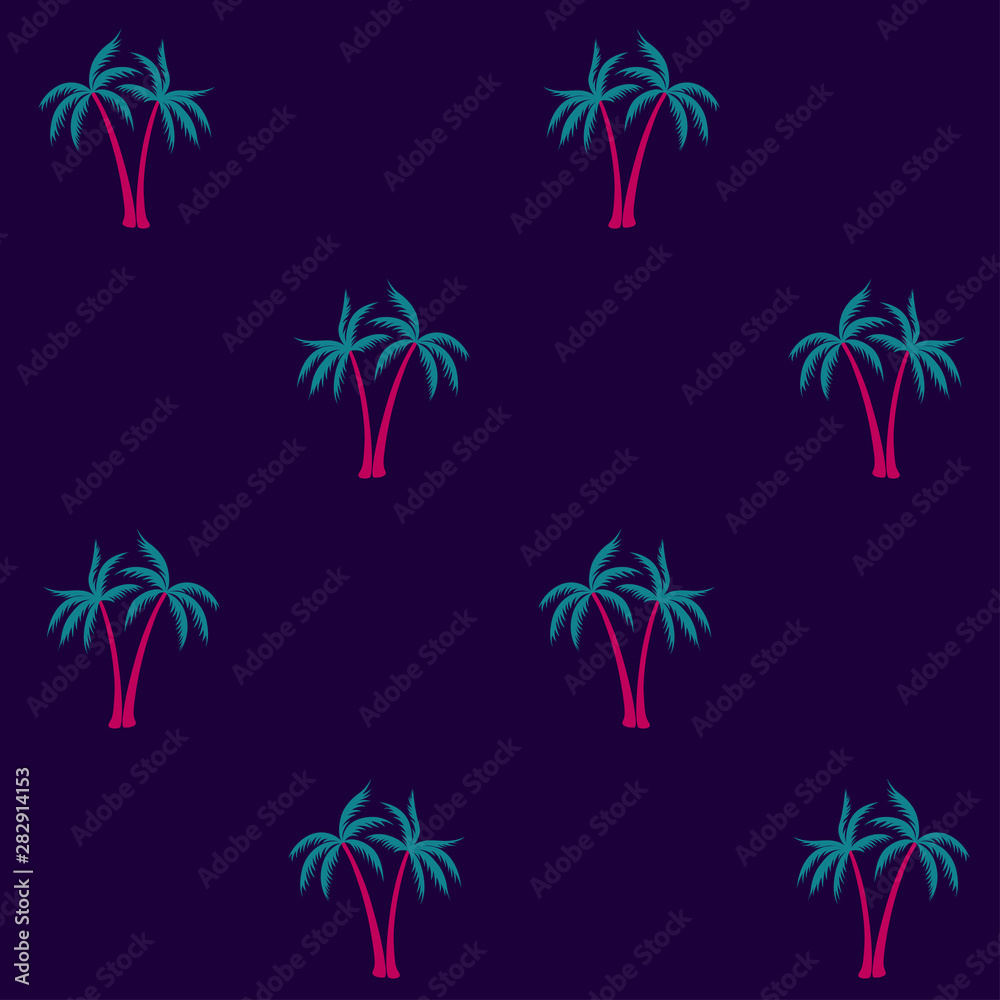 Palm Tree Background Pattern