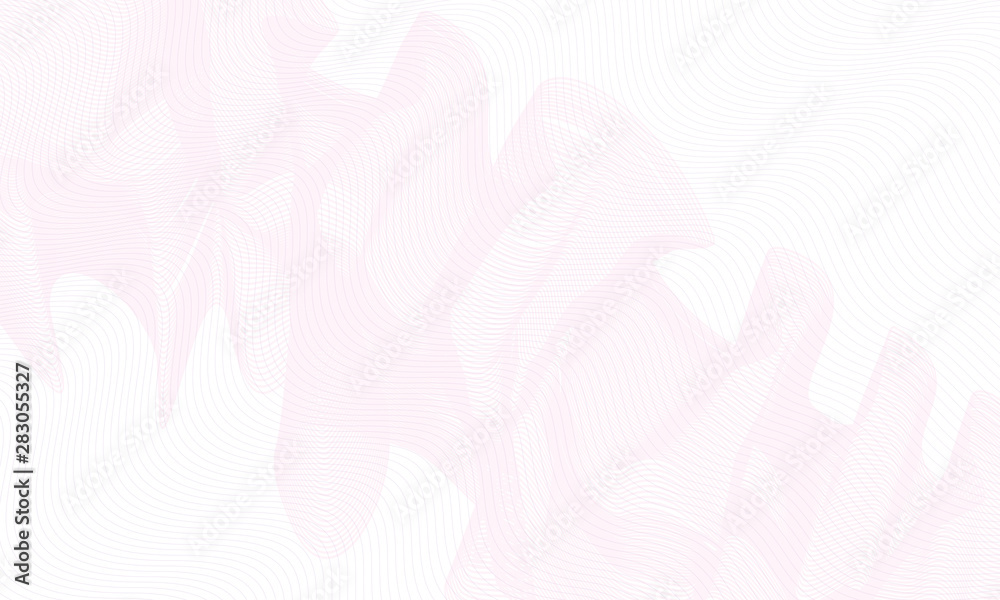 Watermark design in pastel pink, violet hue. Art line pattern. Ruched ...