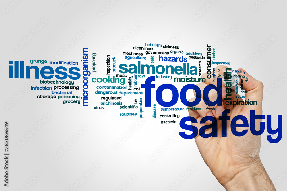 Food Safety Word Cloud Stock Photo Adobe Stock Food Safety Word Cloud Stock Photo Adobe Stock