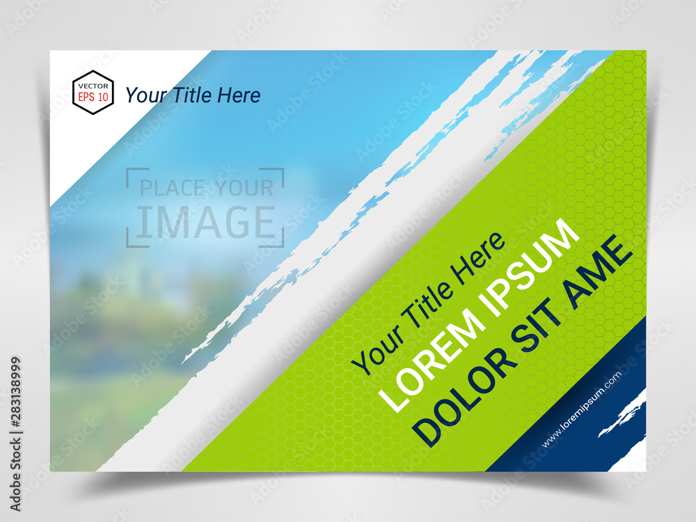 Print Advertising Ready Template, A4 Size Design for Company Marketing ...