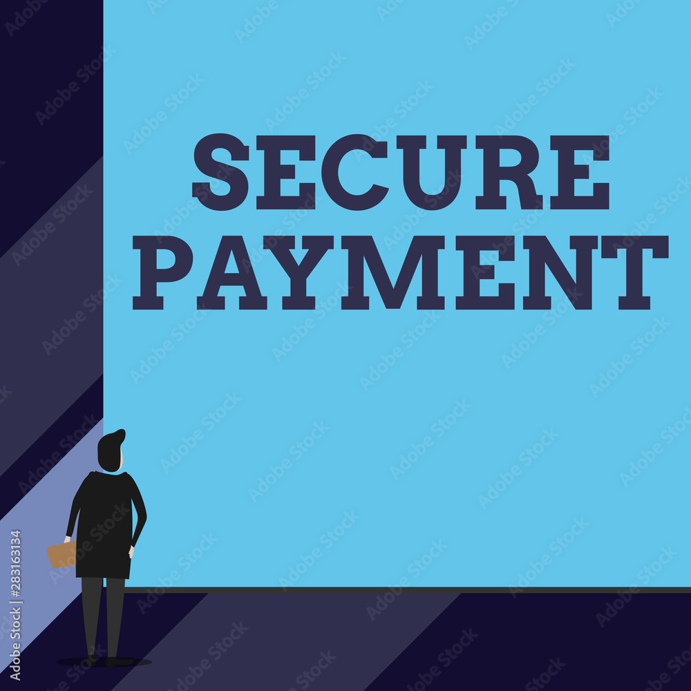 Handwriting text Secure Payment. Conceptual photo Security of Payment ... Handwriting text Secure Payment. Conceptual photo Security of Payment ...