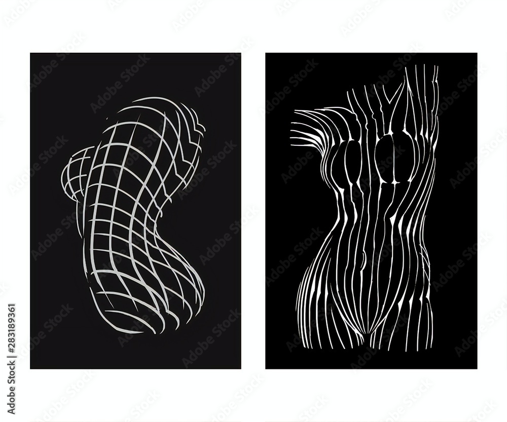 Body Curves. Concept Art. Realistic Illustration. Video Game Digital CG ...