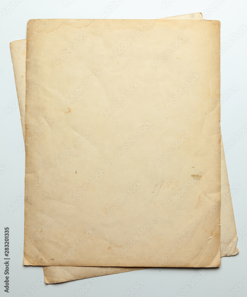 Old photo, blank template for picture, mock-up. Gray background. Stock ...