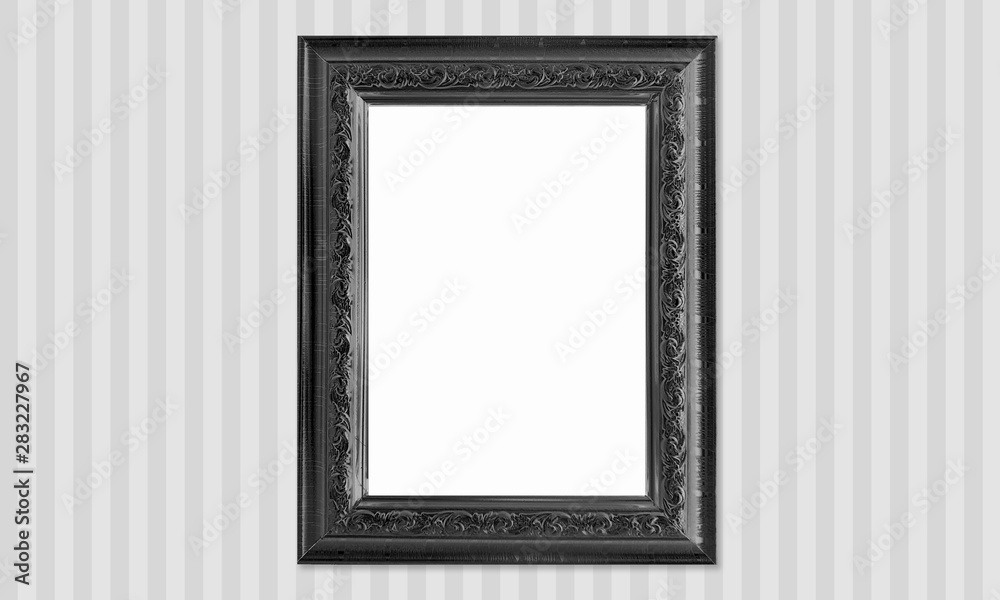 Colorful Antique Vintage Classic Baroque Stylish Empty Photo Painting ...