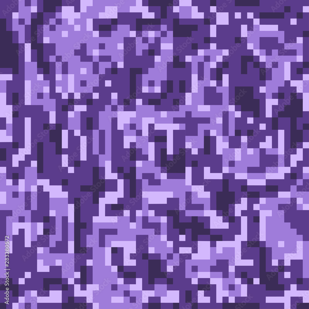 Digital camouflage pattern background, seamless vector . Classic ...