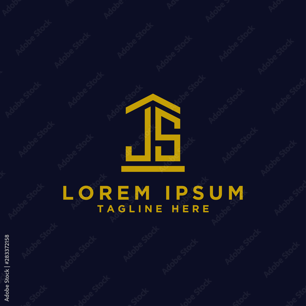 Inspiring company logo designs from the initial letters of the JS logo ...