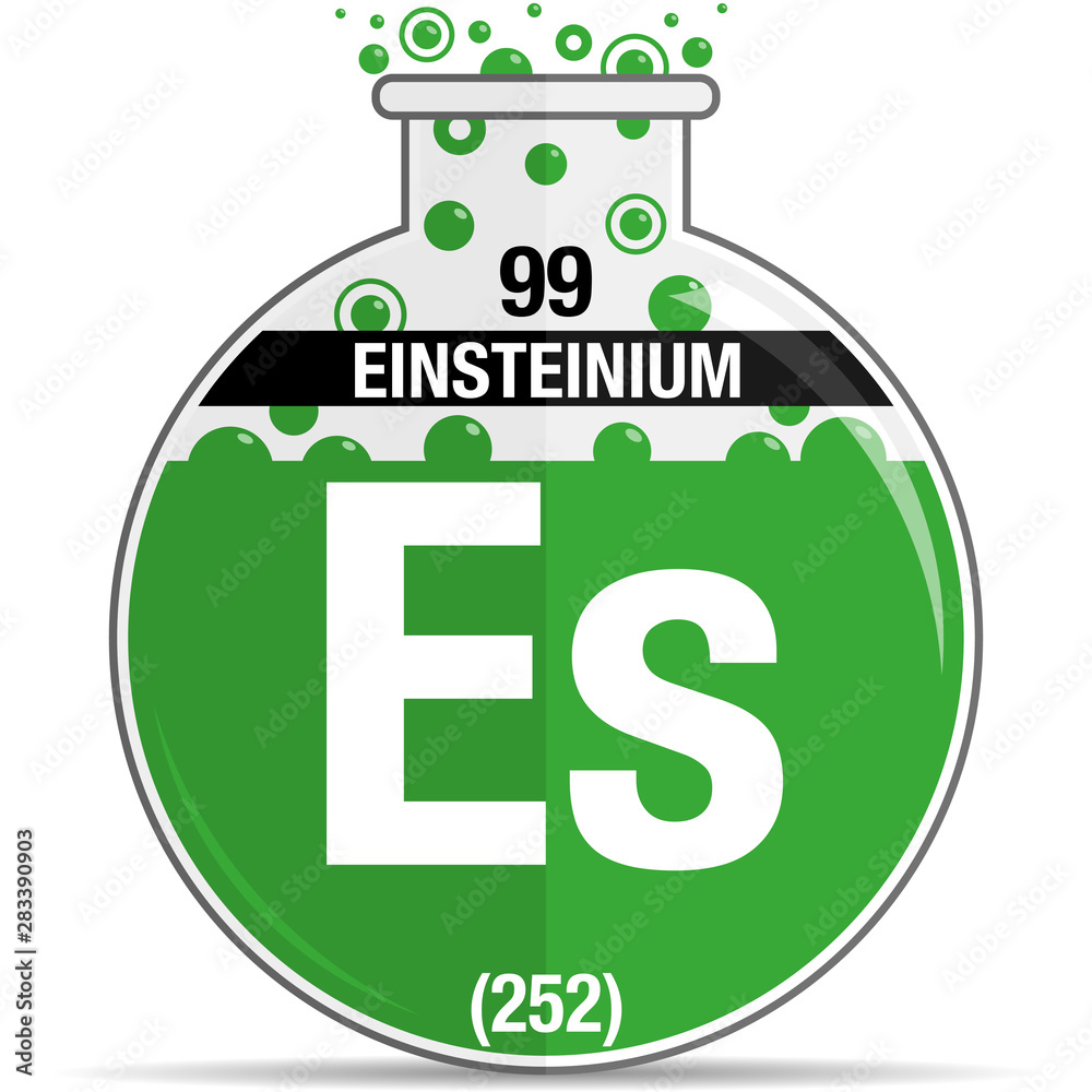 Einsteinium Symbol
