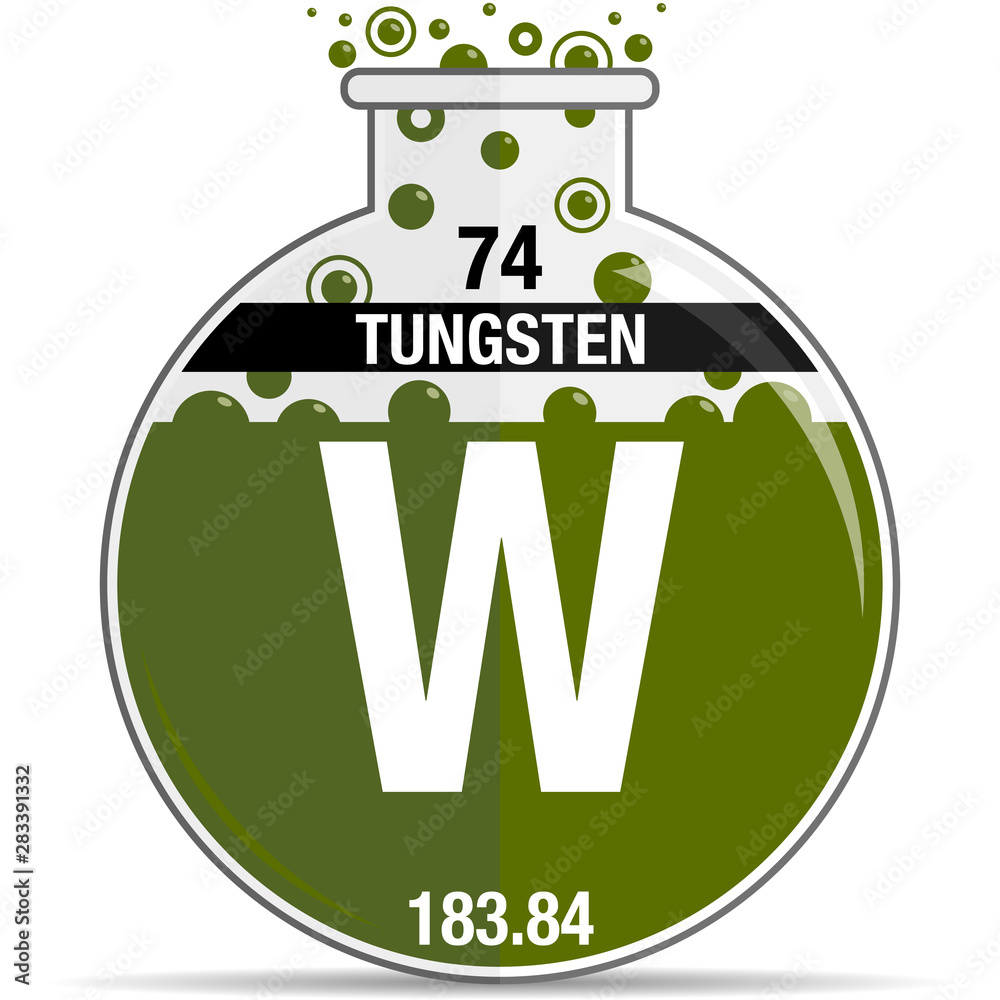 Tungsten Periodic Table Green