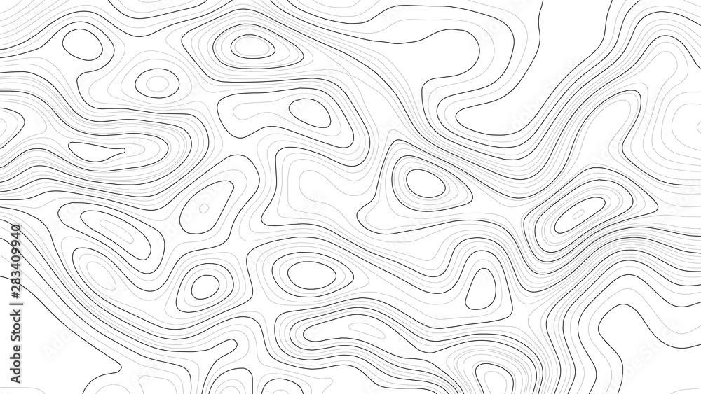 Topography map background. Vector geographic contour map. vector de ...