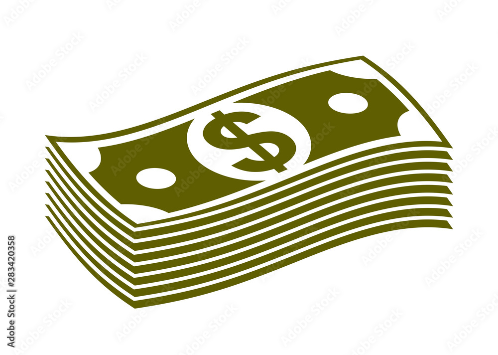 Money Stacks Icon