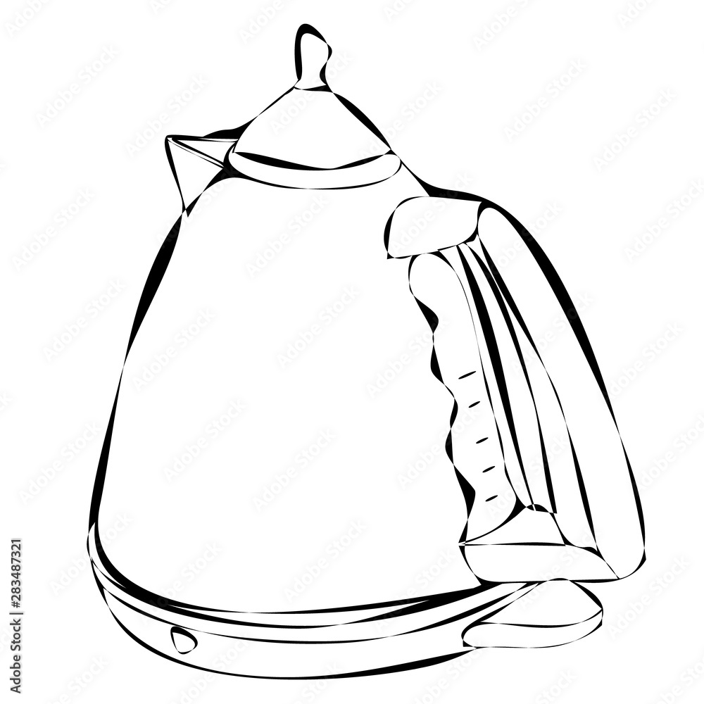 Electric Kettle Drawing