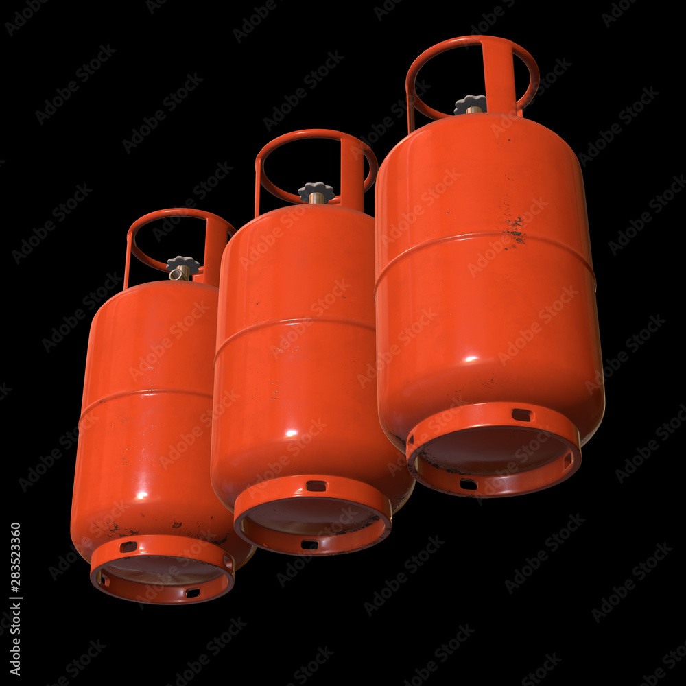 Gas cylinder lpg tank gas-bottle. Propane gas-cylinder balloon ...
