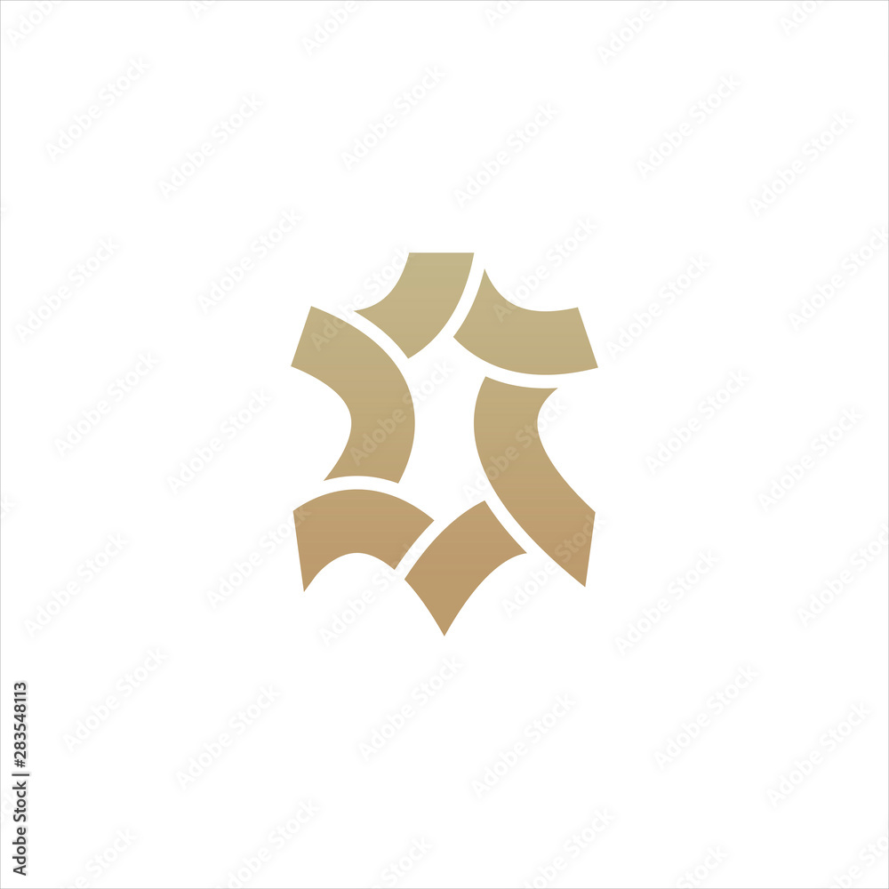 Premium creative leather logo design. Genuine leather vector logotype ...
