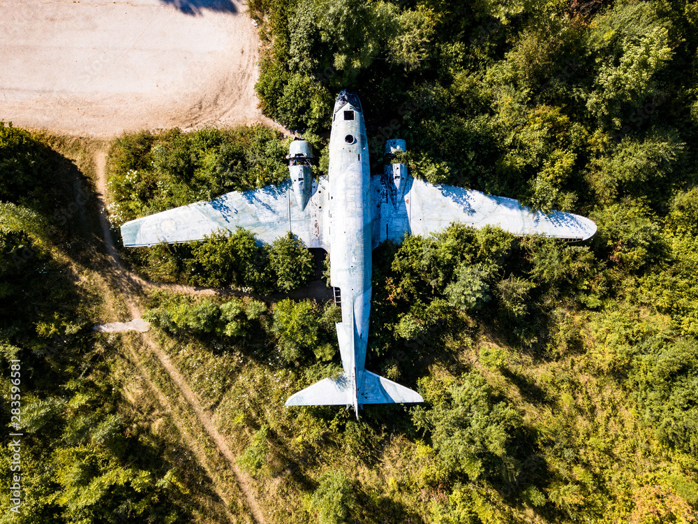 Abandoned Željava ( Zeljava) Air Base, situated on the Croatian Bosnian ...