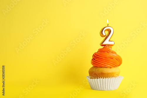 Number Two Cupcake Cake