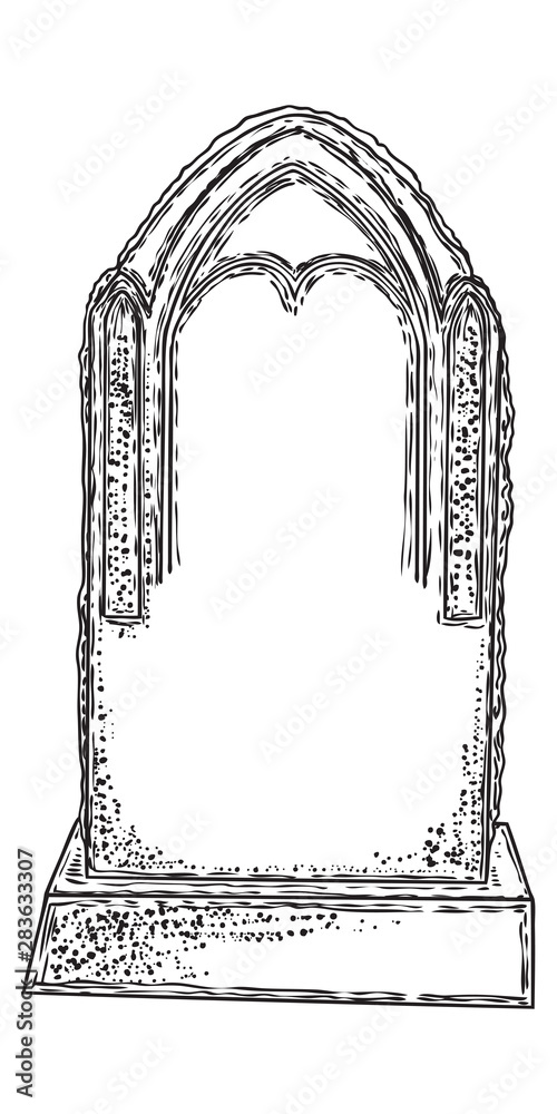 Tombstone Drawing