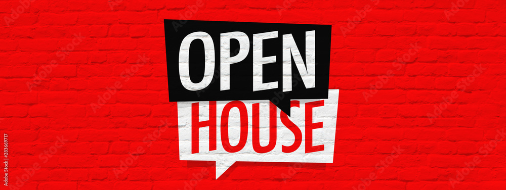 Open house Stock Photo | Adobe Stock
