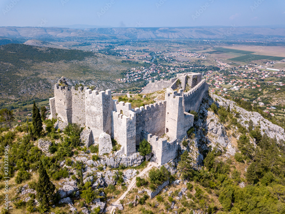 Blagaj Fortress locally known as Stjepan grad, is a town-fortress ...