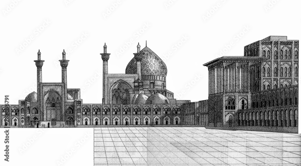 Naghsh-e Jahan Square known as Imam Khomeini Square (formerly known as ...