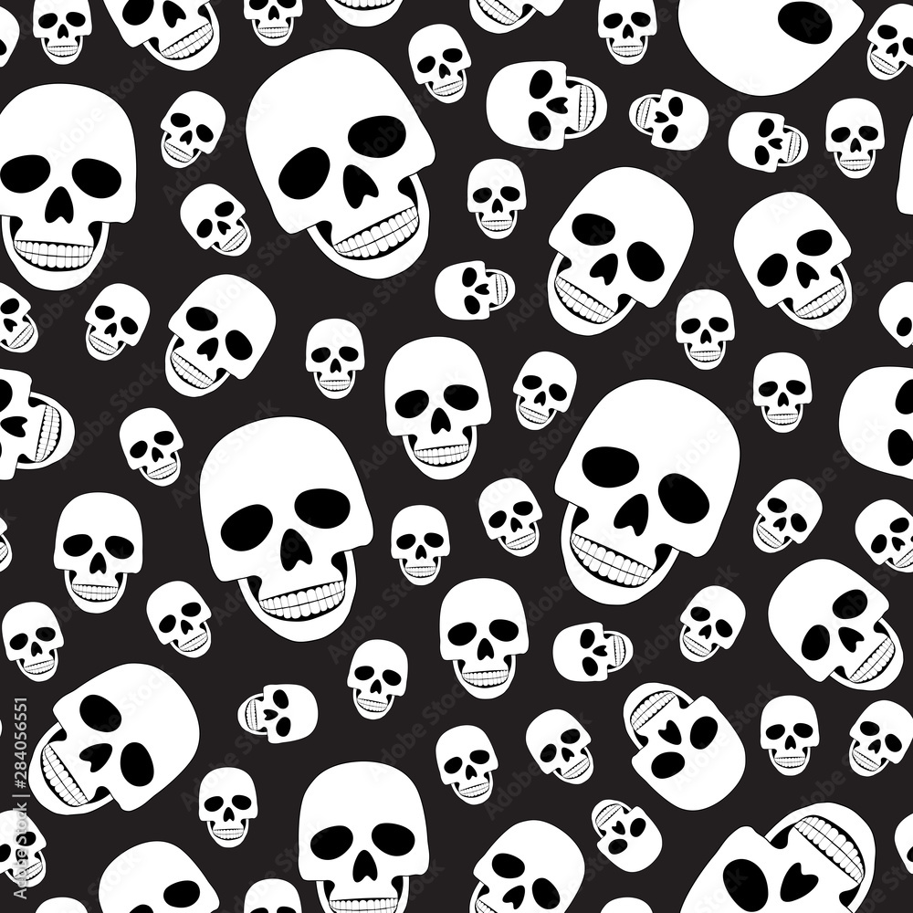 Skull Background Pattern