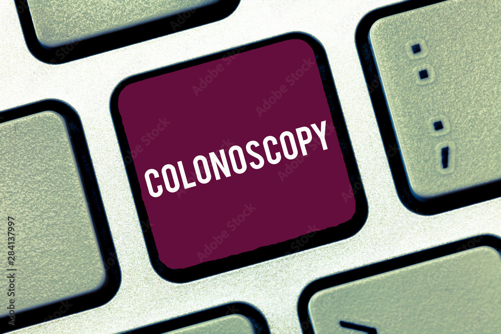 Handwriting text writing Colonoscopy. Concept meaning Endoscopic ... Handwriting text writing Colonoscopy. Concept meaning Endoscopic ...