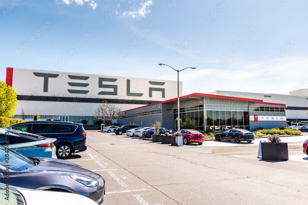 Tesla Factory Exterior