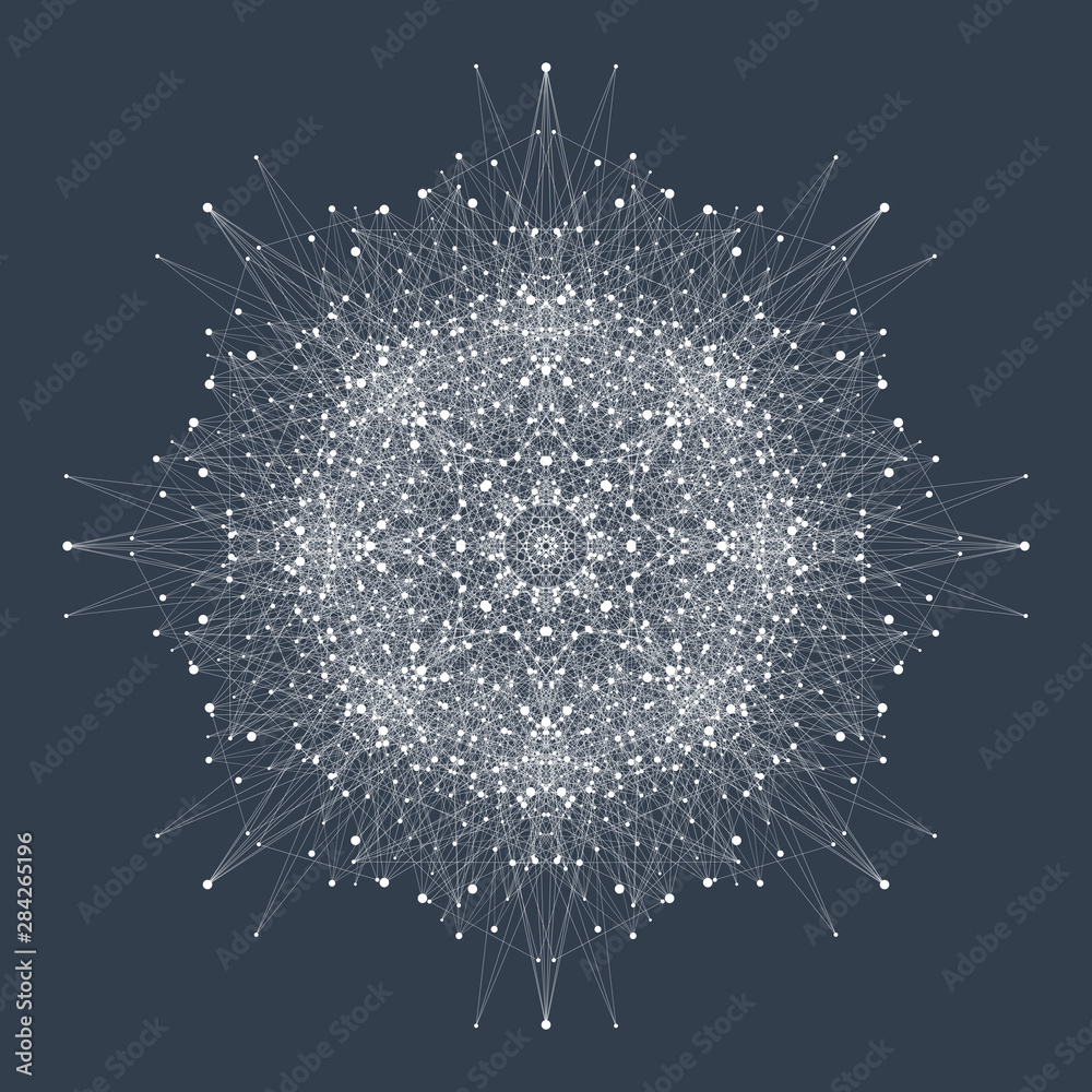 Quantum computing technology concept. Deep learning artificial ...
