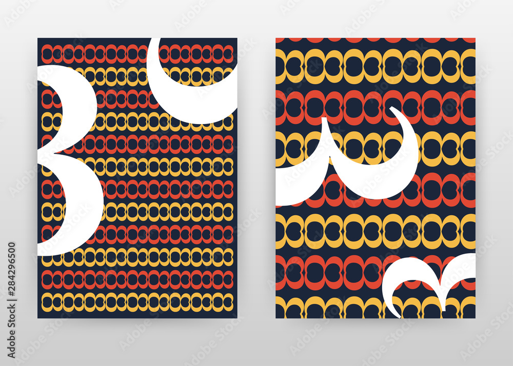 Red yellow seamles texture design for annual report, brochure, flyer ...