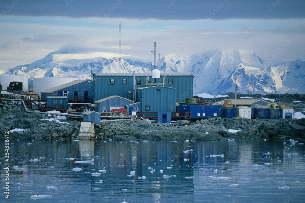 Antarctica, Anvers Island, Antarctic Peninsula, Palmer US Research ...