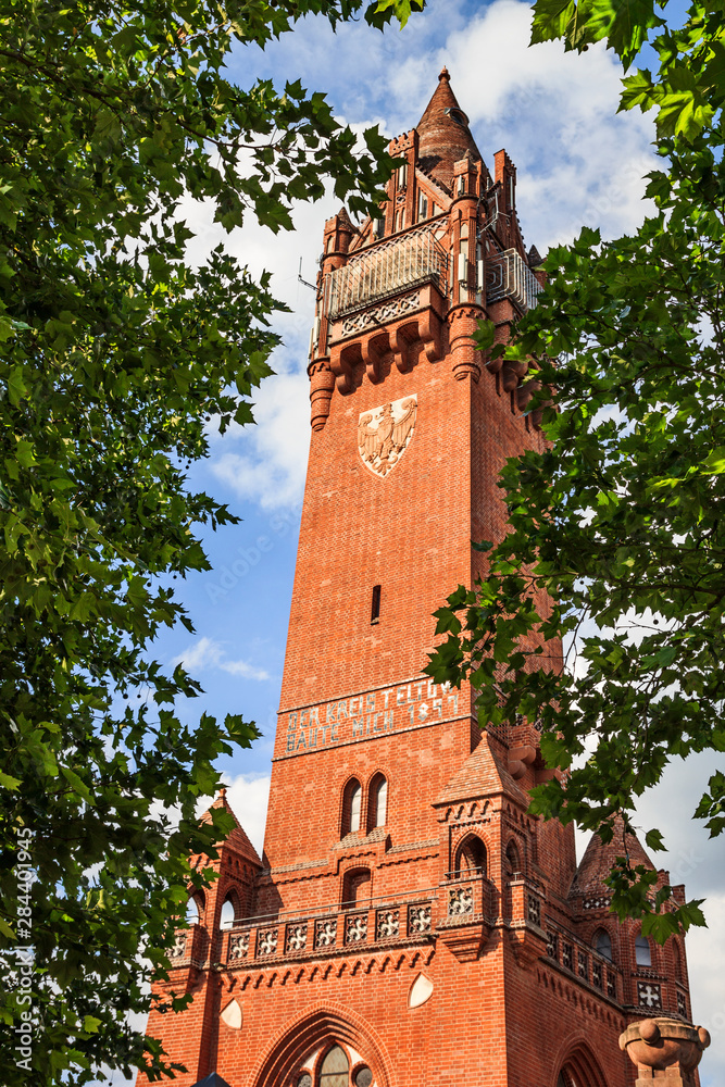 Berlin, Germany. Grunewaldturm, Grunewald Tower, 1899, Zehlendorf ...