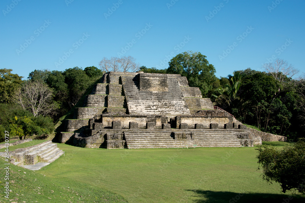 Belize, District of Belize, Belize City area. Altun Ha archaeological ...