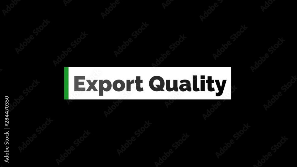 Export Quality Text Animation in Full HD. Export Quality Motion ...