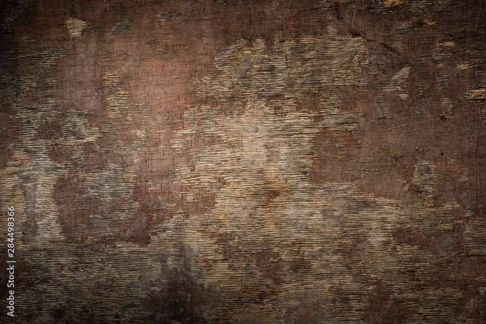 Dark Brown Wood Texture with Scratches as Background Stock Photo ...