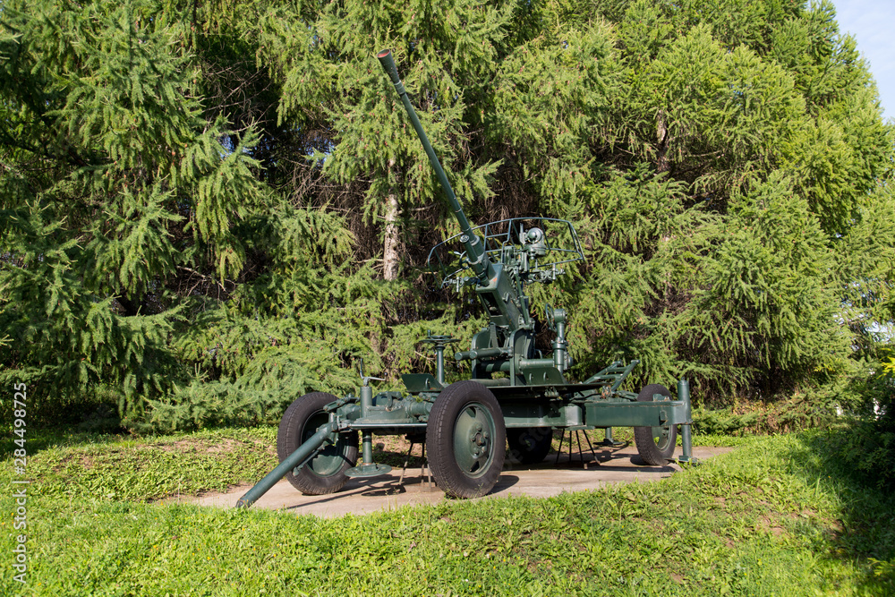 Automatic anti-aircraft gun caliber 37 mm, Soviet Union. Military ...