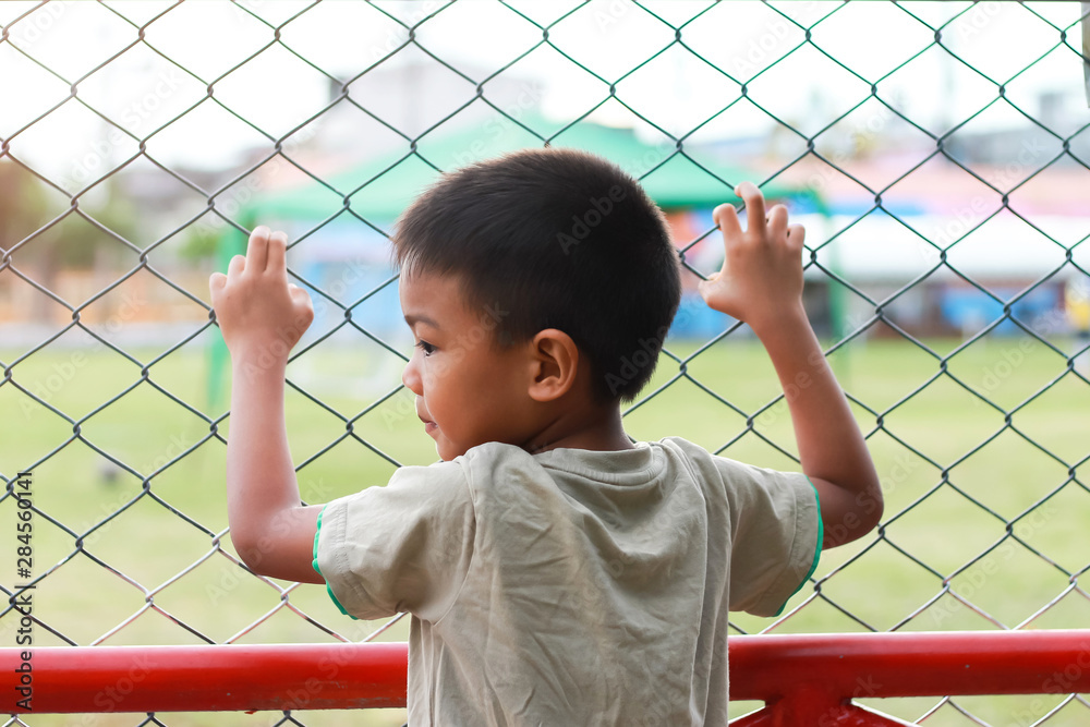 Child Standing Alone