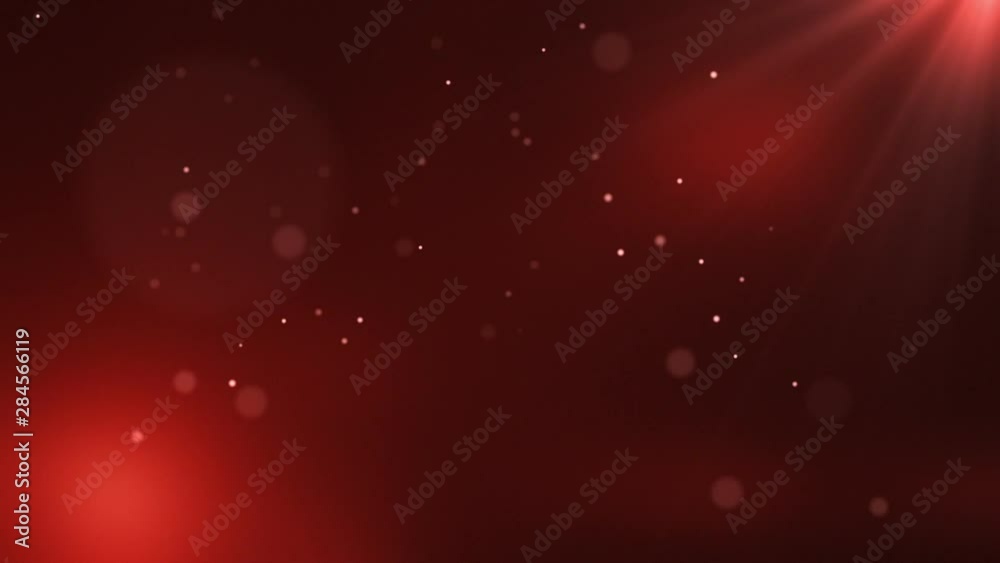 Elegant Particles & Light Rays animated motion background with seamless ...