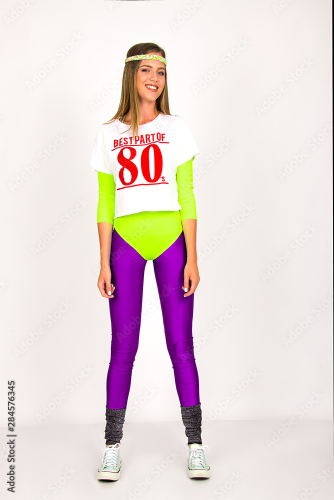 80s Women Workout Fashion