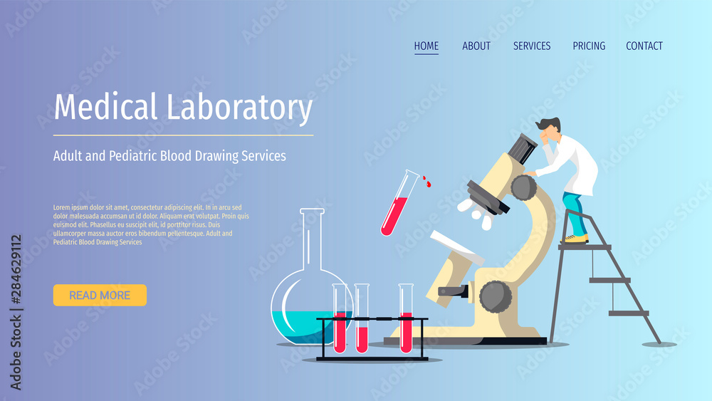 Medical Lab Banner