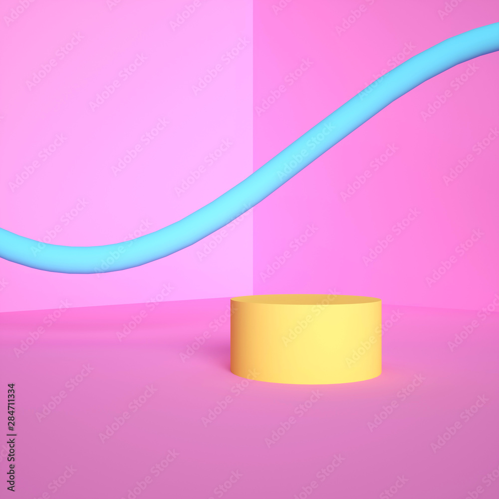 abstract geometric shape background, modern minimalist mockup for ...