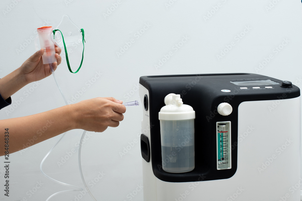 Medical Device Individual portable oxygen cylinder to put gas for ...