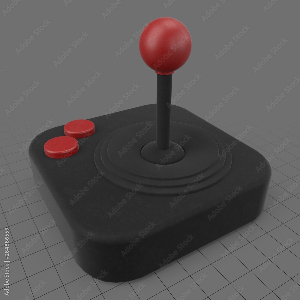 Joystick Stock 3D asset | Adobe Stock