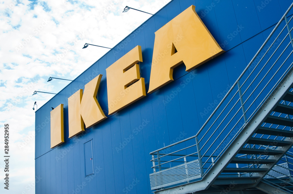 The Ikea logo IKEA is the world's largest furniture retailer and sells ...