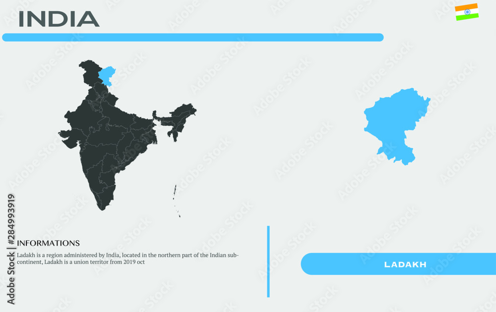 NEW INDIA MAP 2019 ( jammu and kashmir and ladakh union territory ...